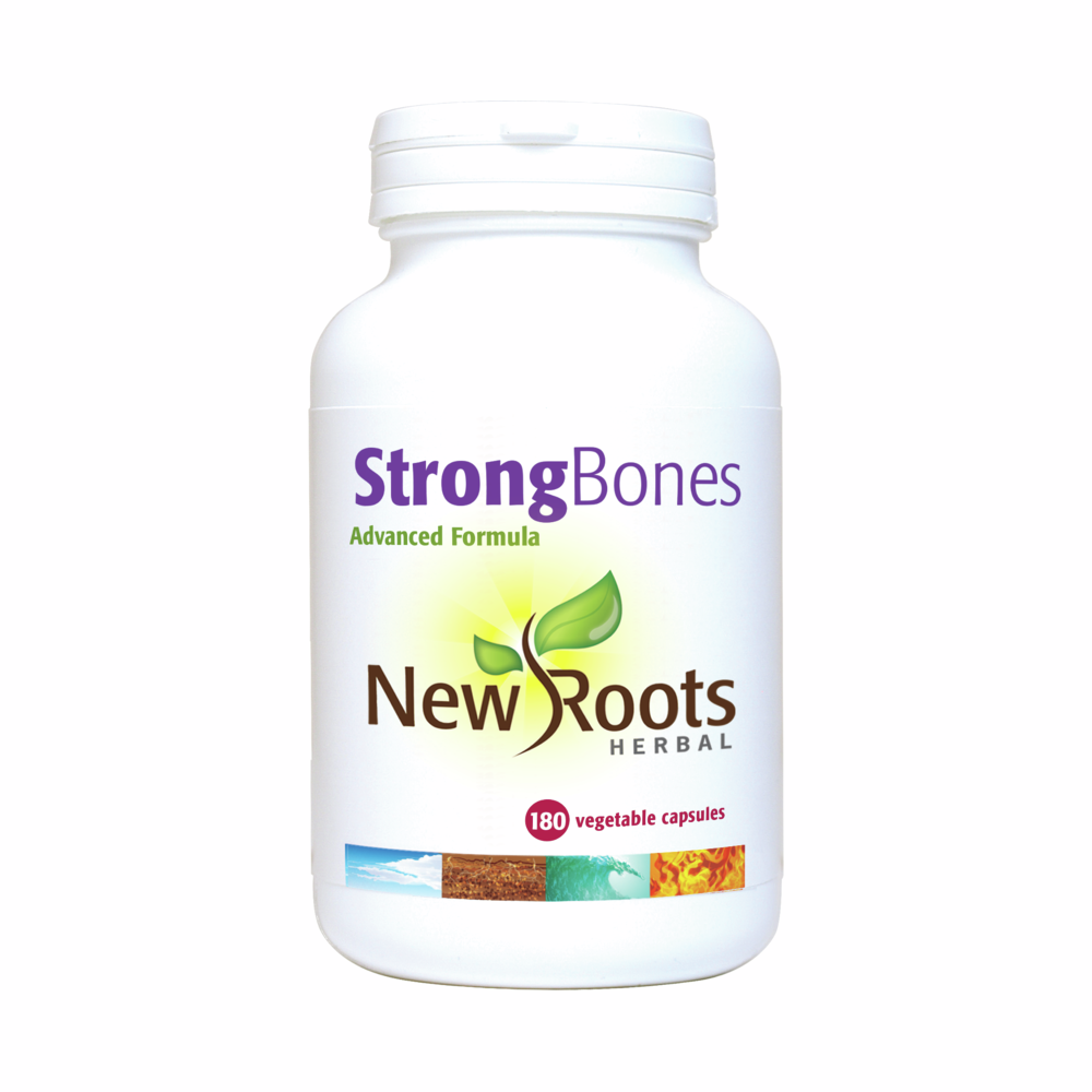 Strong Bones | 180 Capsules | New Roots Herbal | Supplement Hub ...