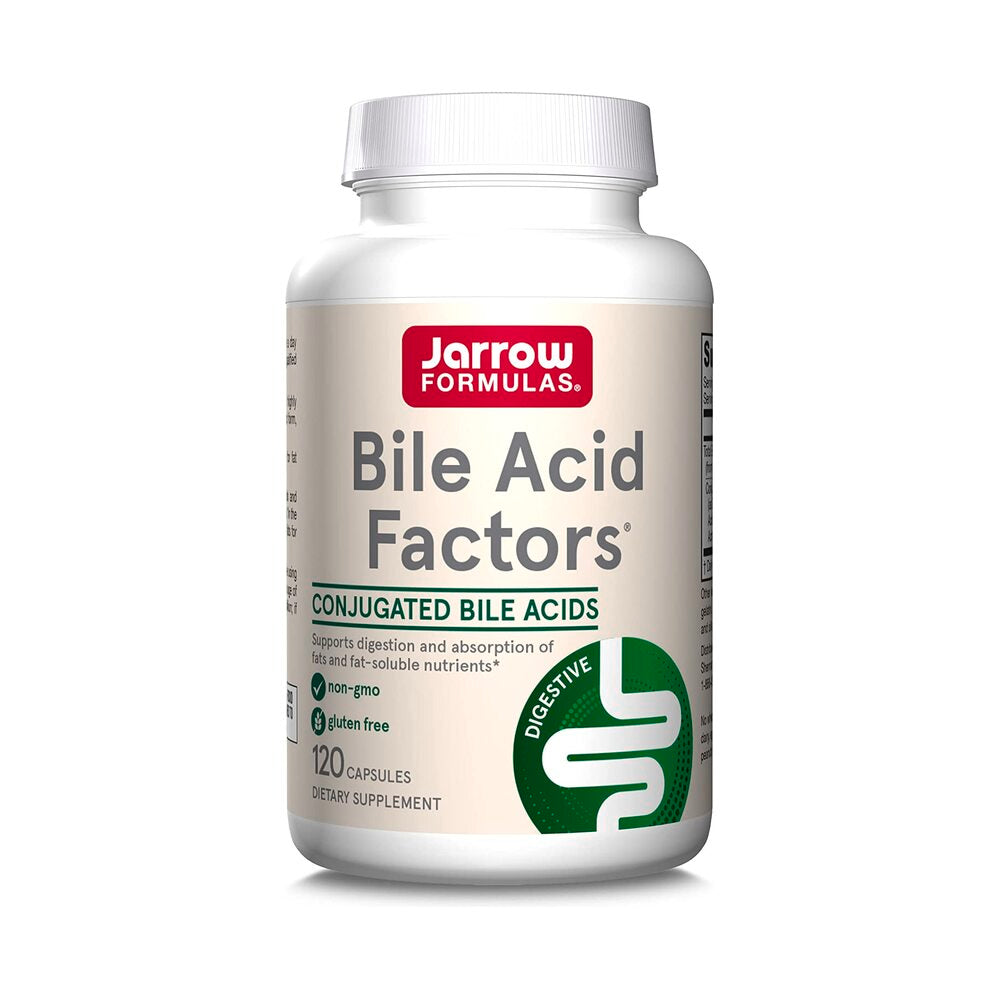 Bile Acid Factors | 120 Capsules | Jarrow Formulas | Supplement Hub ...