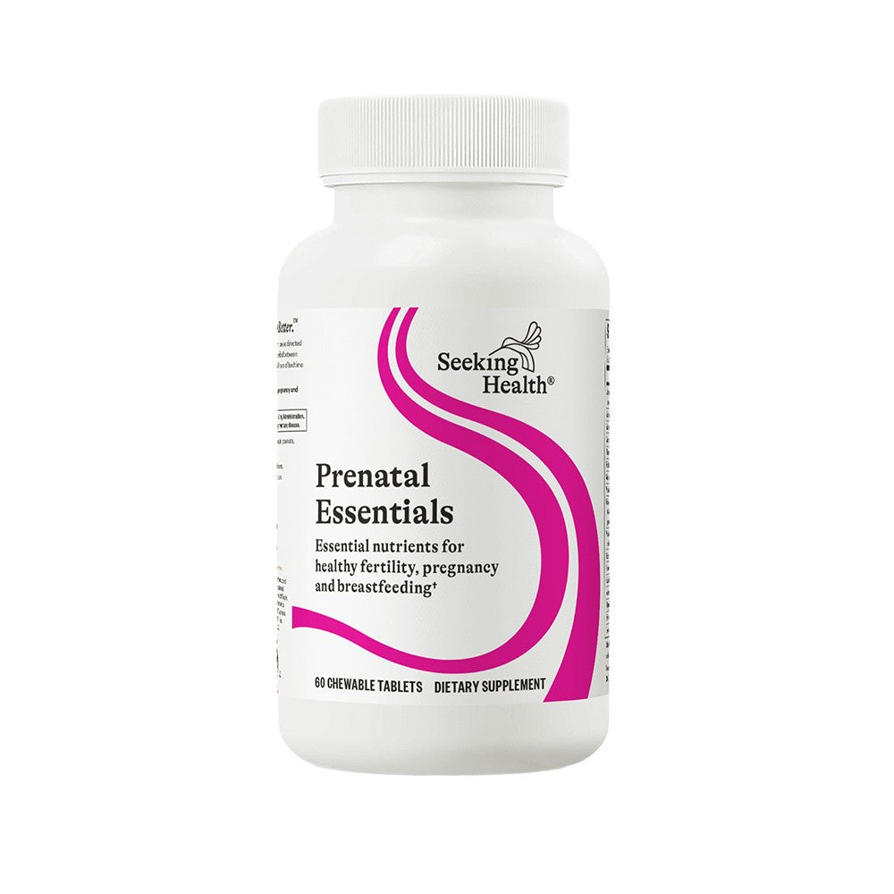 Prenatal Essentials Chewable - 60 Chewable Tablets | Supplement Hub ...