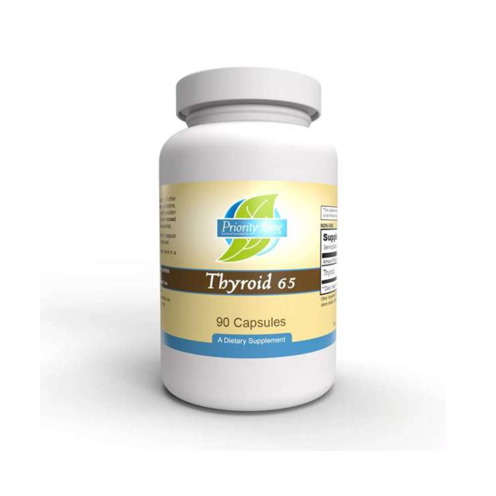 Thyroid 65 - 90 capsules| Priority One | Supplement Hub – Supplement Hub Global