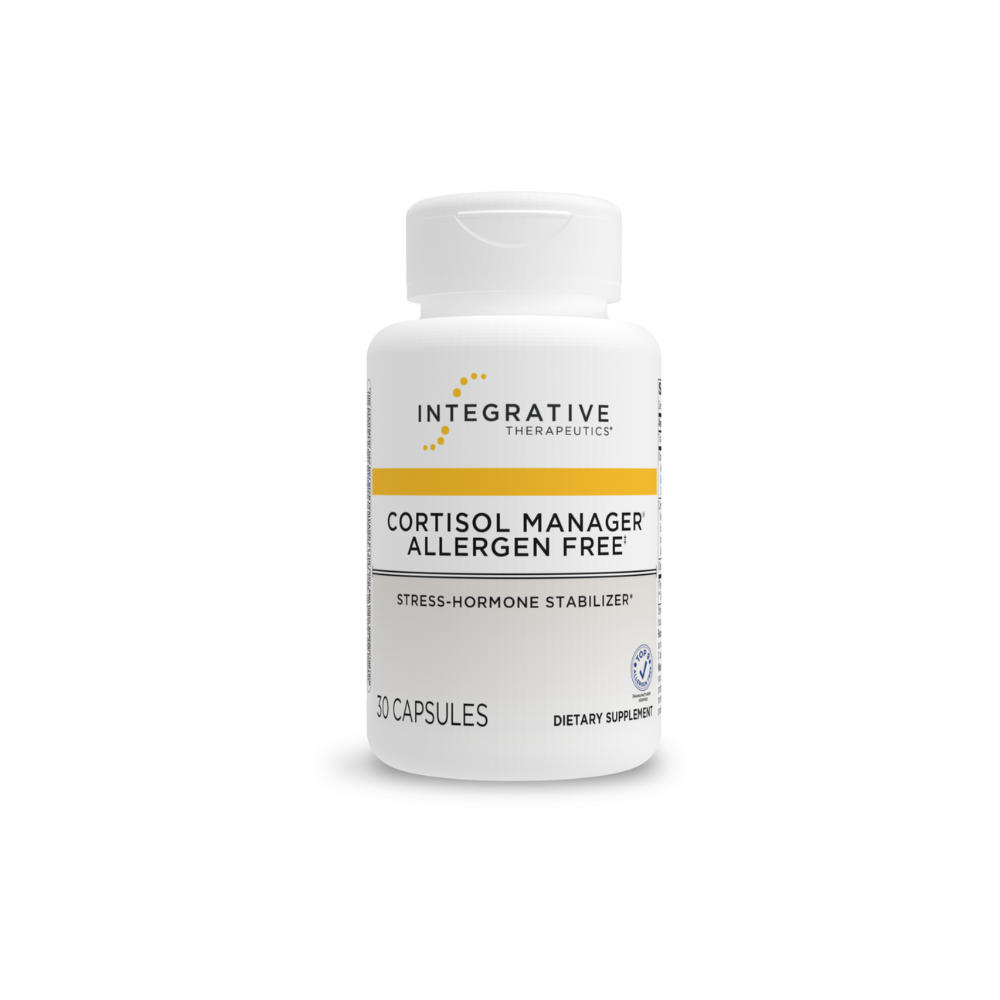 Cortisol Manager - 30 capsules | Integrative Therapeutics ALLERGY FREE ...