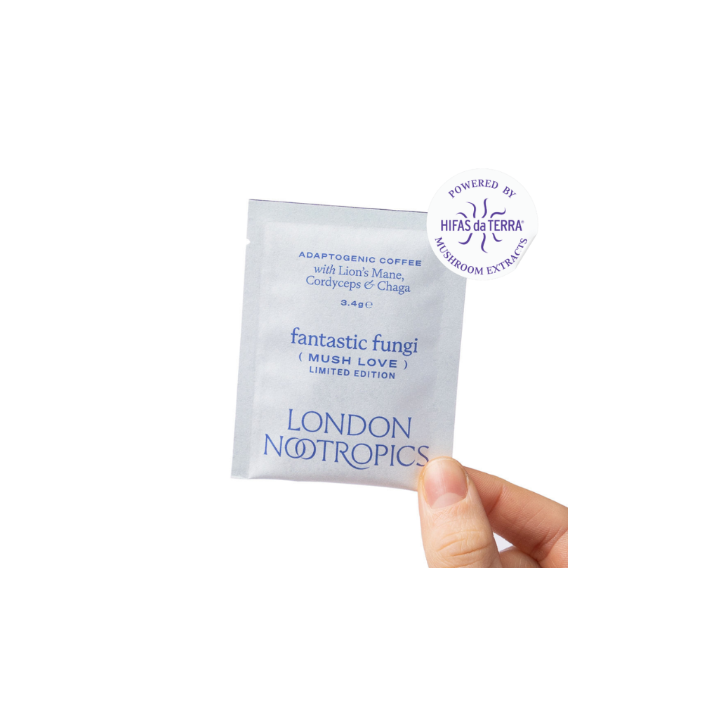 Mushroom Coffee Box - 12 Sachets | London Nootropics | Supplement Hub ...