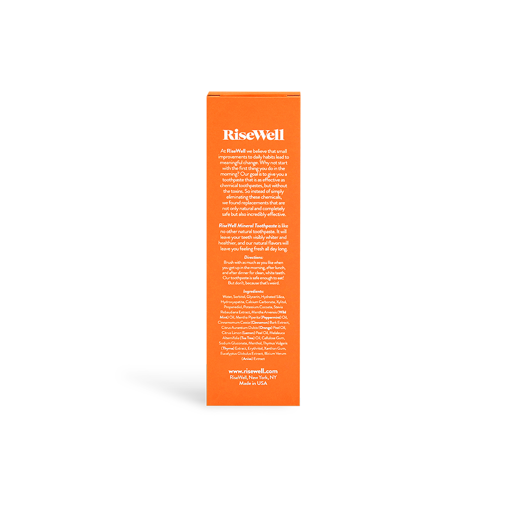 RiseWell Natural Hydroxyapatite Toothpaste | 118ml | Supplement Hub ...