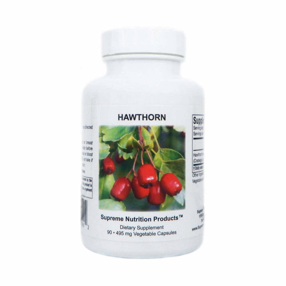 Hawthorn - 90 Capsules | Supreme Nutrition Products – Supplement Hub Global