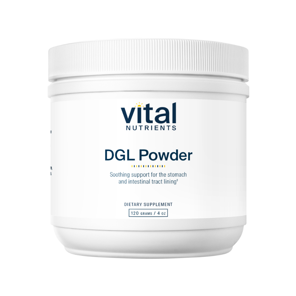 DGL Powder Deglycyrrhizinated Licorice | 120g | Vital Nutrients | Su ...